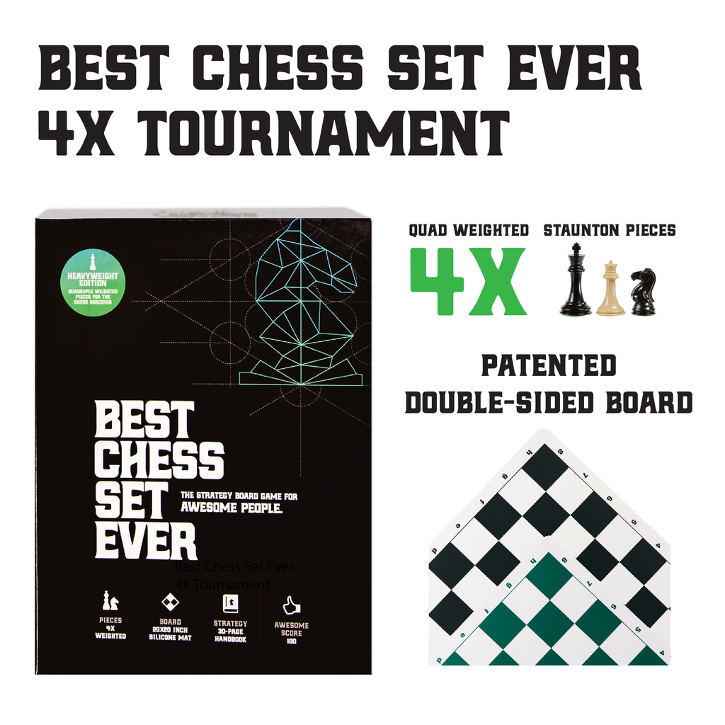 Best Chess Set Ever 4X Tournament Modern