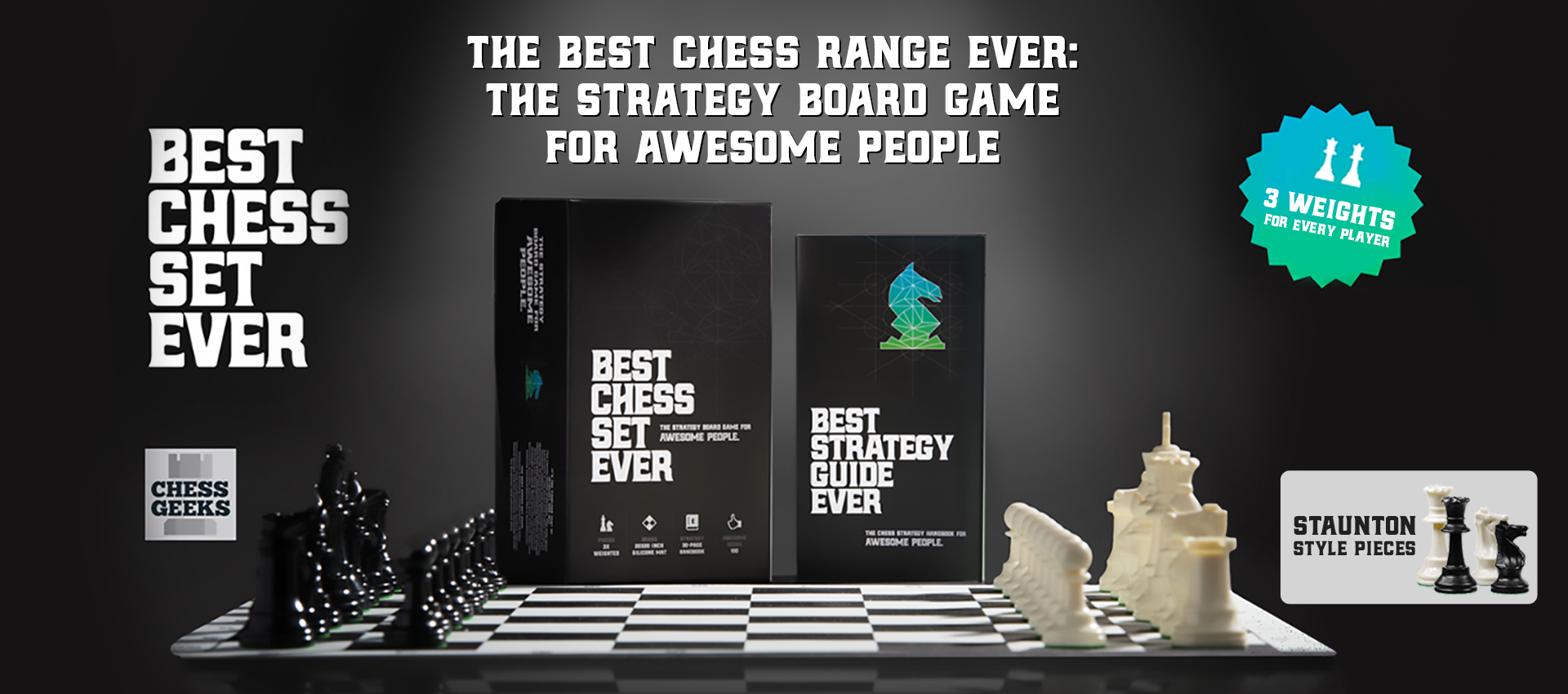 The Best Chess Set Ever - Tournament Style Chess Sets